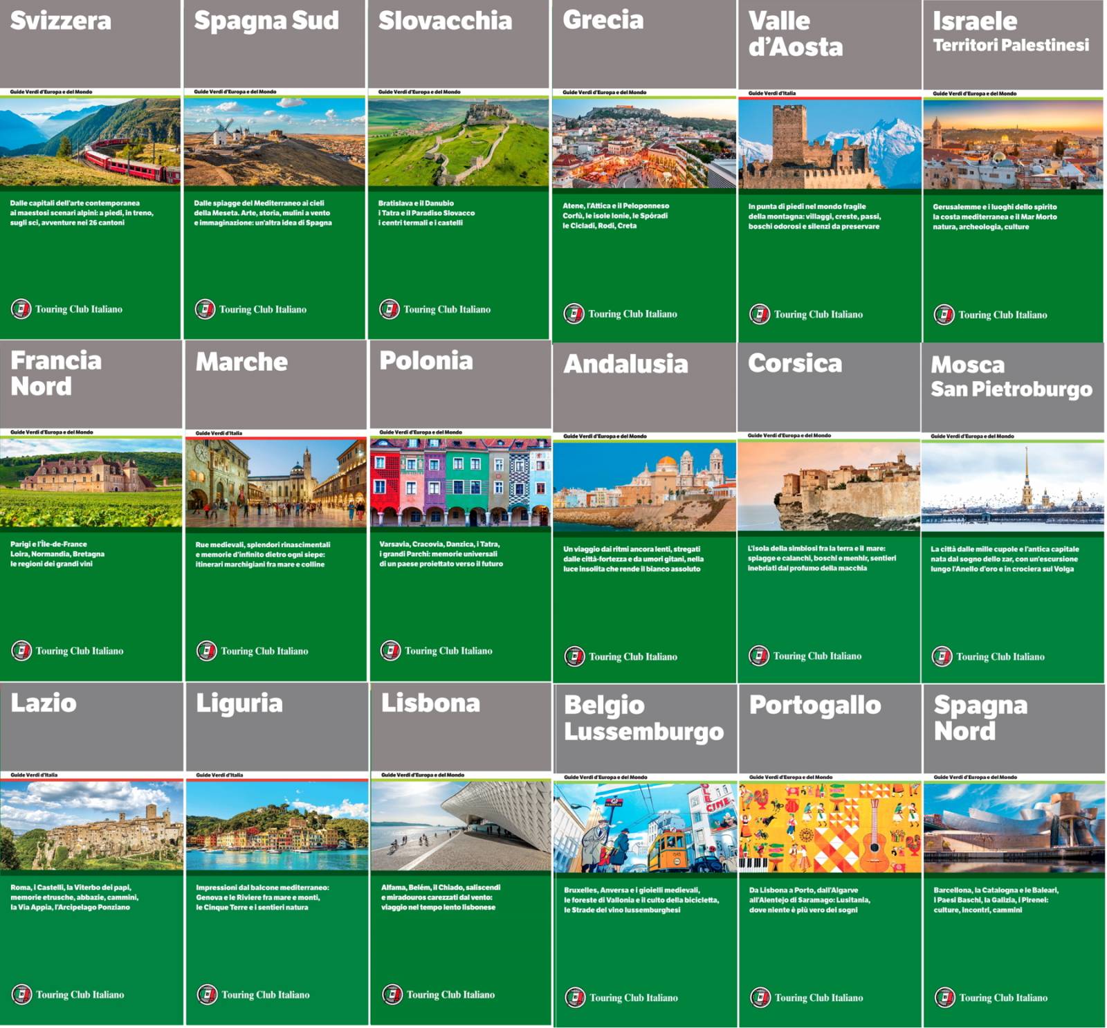 Le "nuove" Guide Verdi Touring, perfette compagne di viaggio | Touring ...