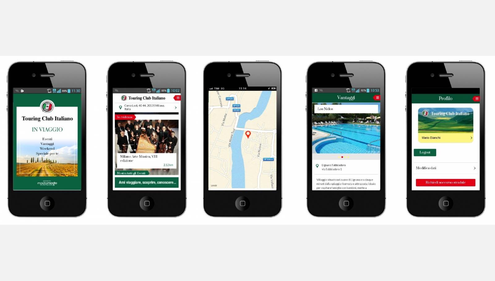 Touring in viaggio, la app si rinnova | Touring Club Italiano